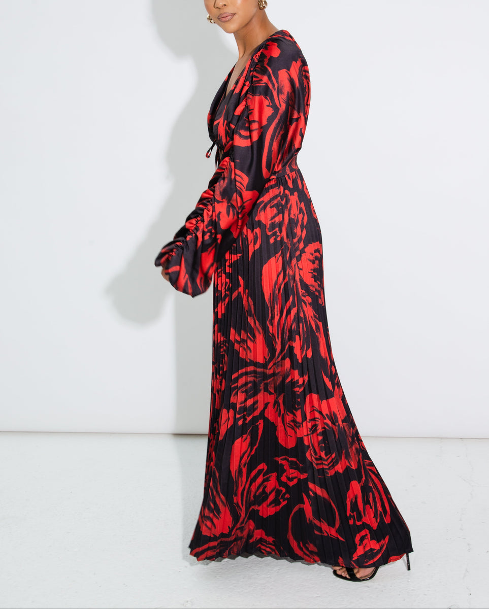 Olanna Dress in Ata Rodo Print – Yaura