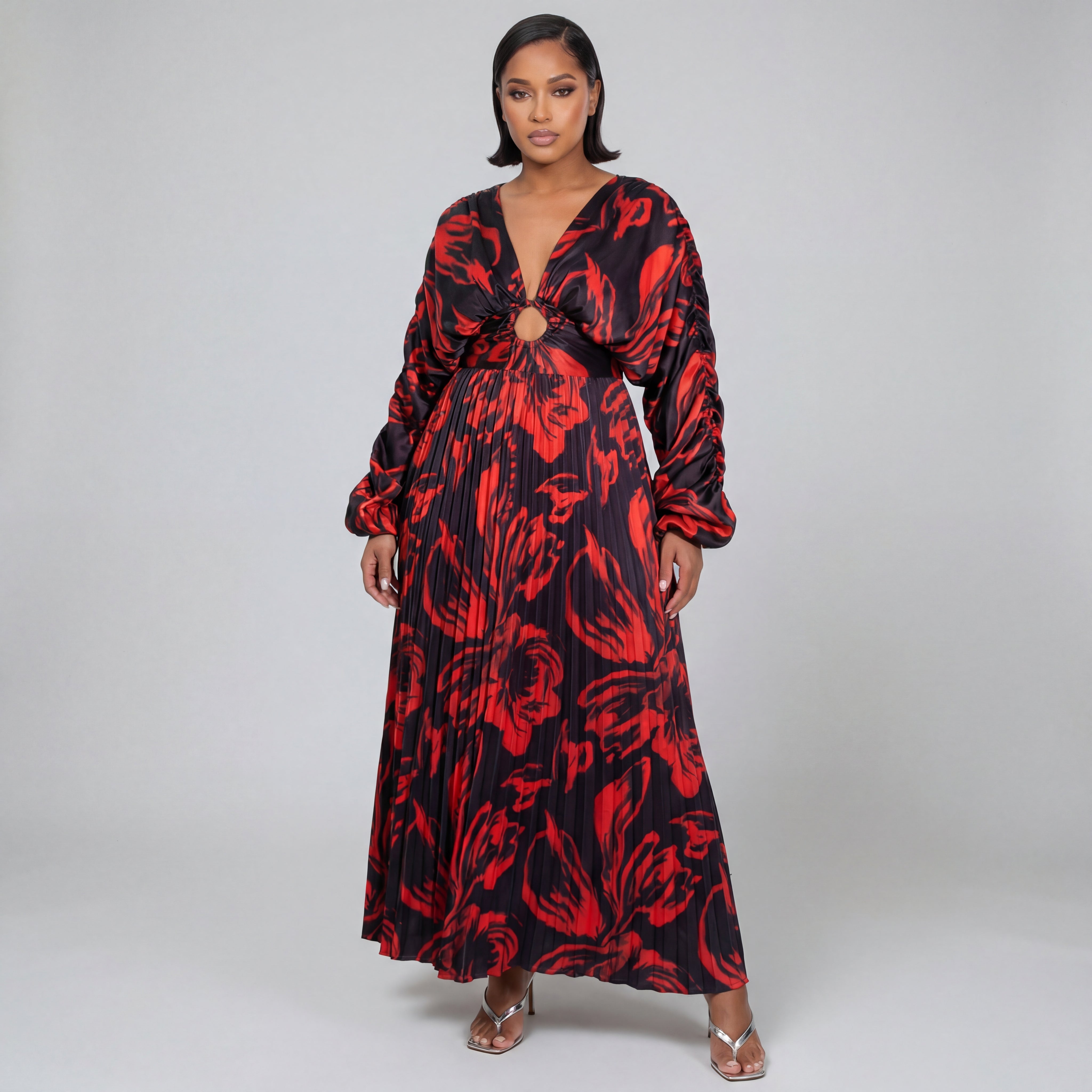 Olanna Dress in Ata Rodo Print – Yaura